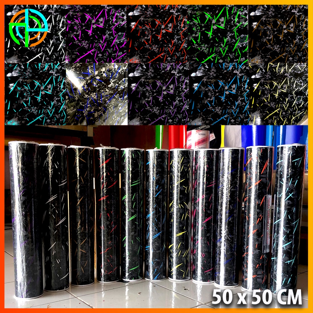 Jual Stiker carbon forget Warna Warni Sticker Motif Karbon Forget ...