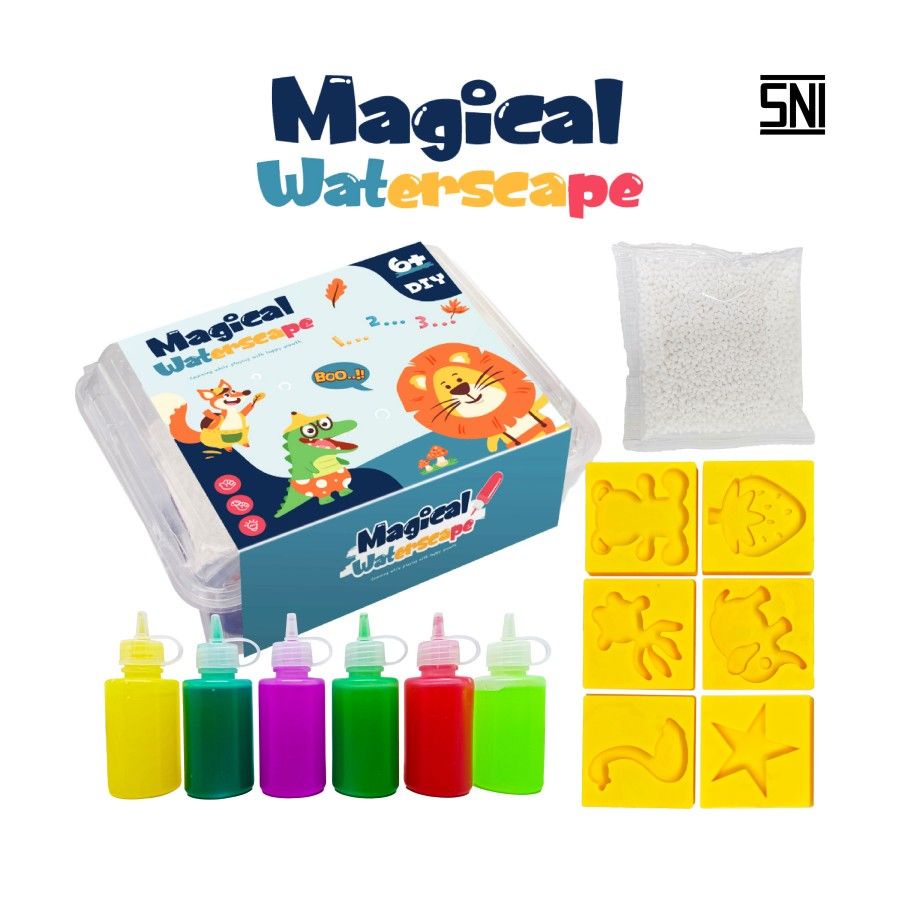 Jual Paket Magical Waterscape isi 13 pcs - DIY Edukasi Kreatif Jelly ...