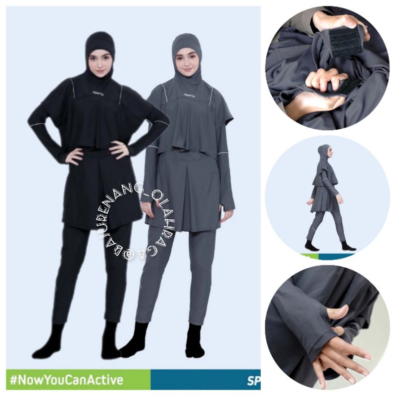 Jual Baju Renang Wanita Muslim Muslimah SPORTE Baju Renang Wanita Hijab ...