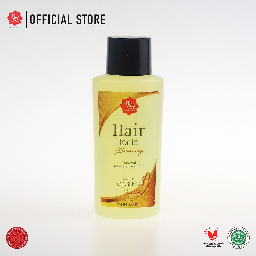 Jual VIVA Hair Tonic Ginseng with Pro VIT B5 Ginseng Extract ...