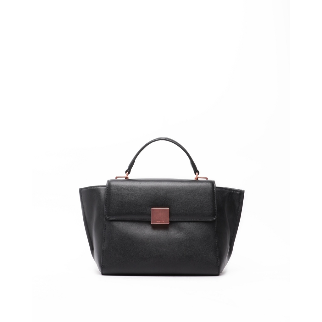 Jual Buccheri Zenia Woman Tote Bag Black | Shopee Indonesia