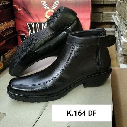 Jual Sepatu kulit PDH pria boots polri TNI security guard PNS sepatu ...