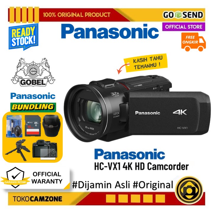 Jual Panasonic HC-VX1 4K HD Camcorder - GARANSI RESMI | Shopee Indonesia