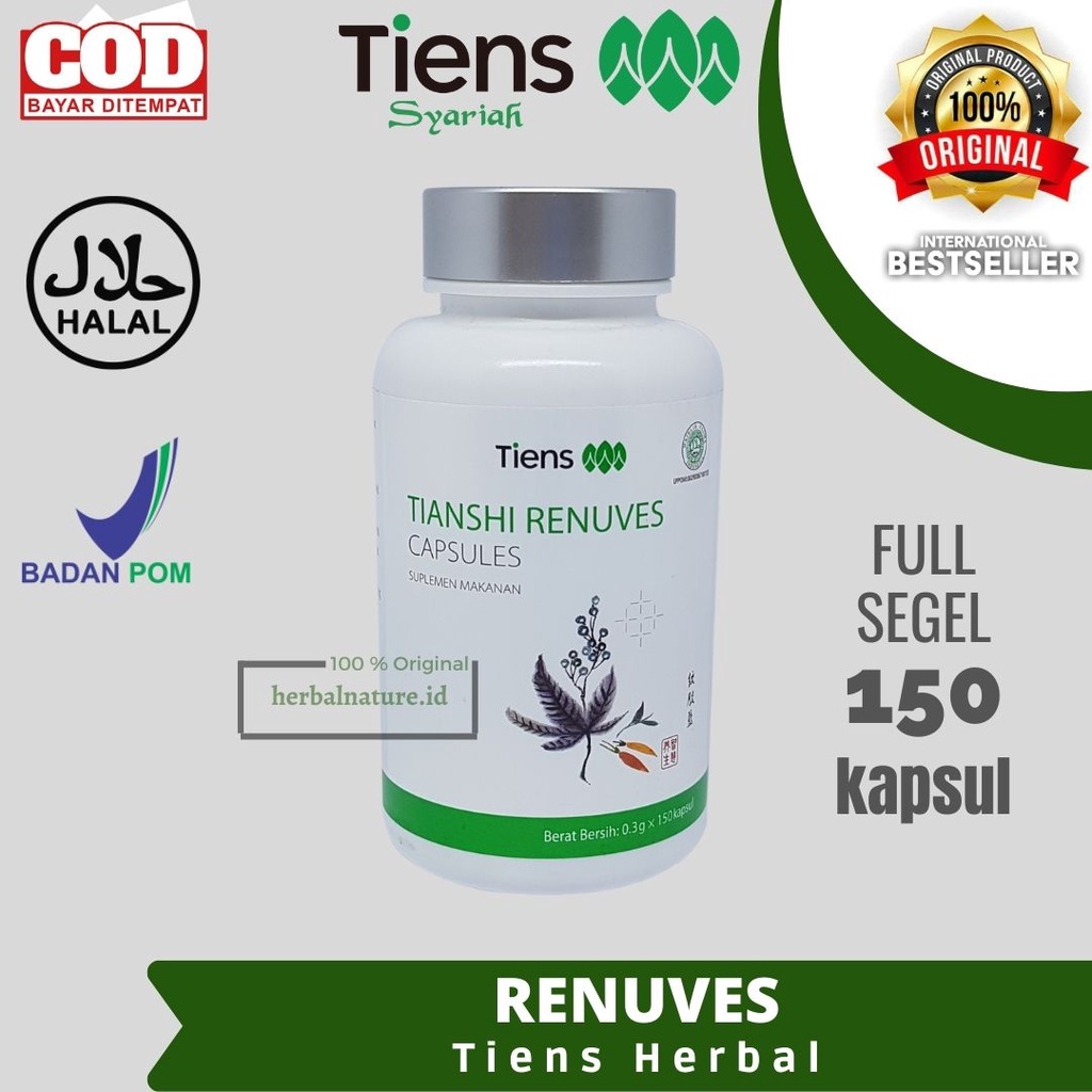 Jual OBAT MATA MINUS AMPUH TIENS | TIANSHI RENUVES ORIGINAL BEST SELLER ...