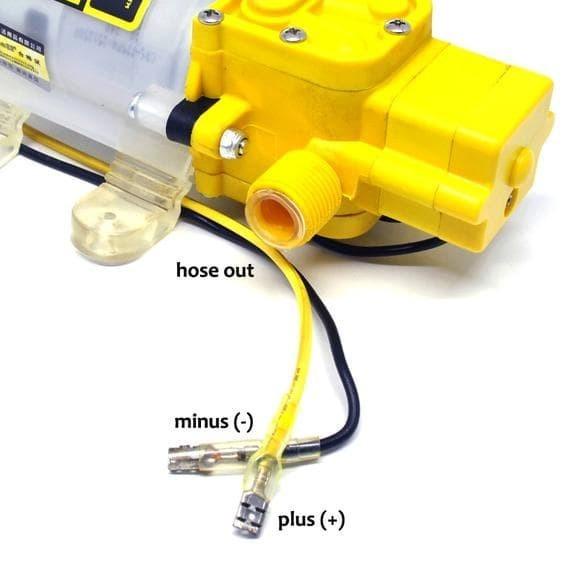 Jual Pompa Air DC 12 Volt Shell Penguat Tekanan Air High Pressure ...