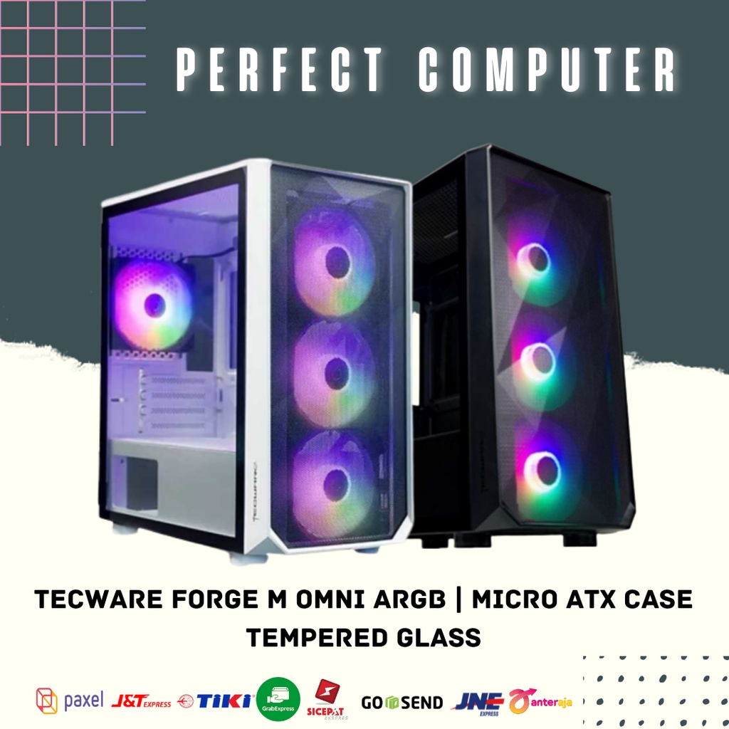 Jual CASING TECWARE NEXUS EVO MID TOWER CASE COMPUTER | Shopee Indonesia