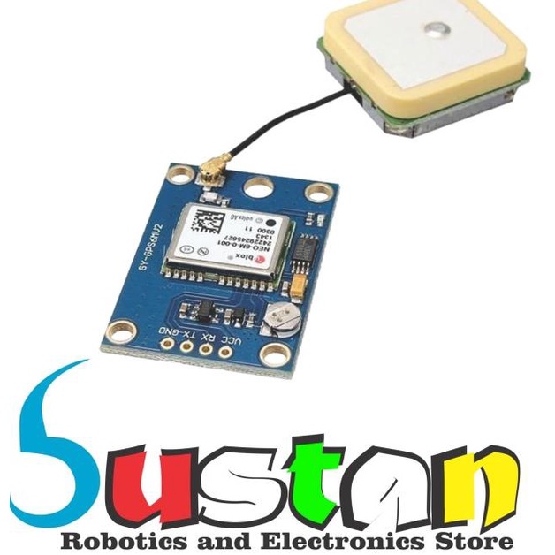Jual GPS Module UBLOX NEO 6MV2 U-BLOX NEO-6M for Arduino, Raspberry ...
