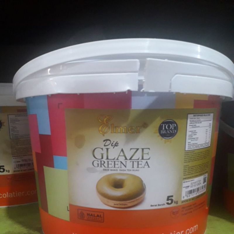 Jual Glaze Elmer Green Tea ( 500g ) | Shopee Indonesia