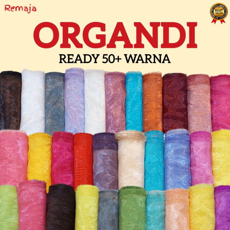 Jual Kain organdi polos Premium Quality (Lbr 150cm) | Shopee Indonesia