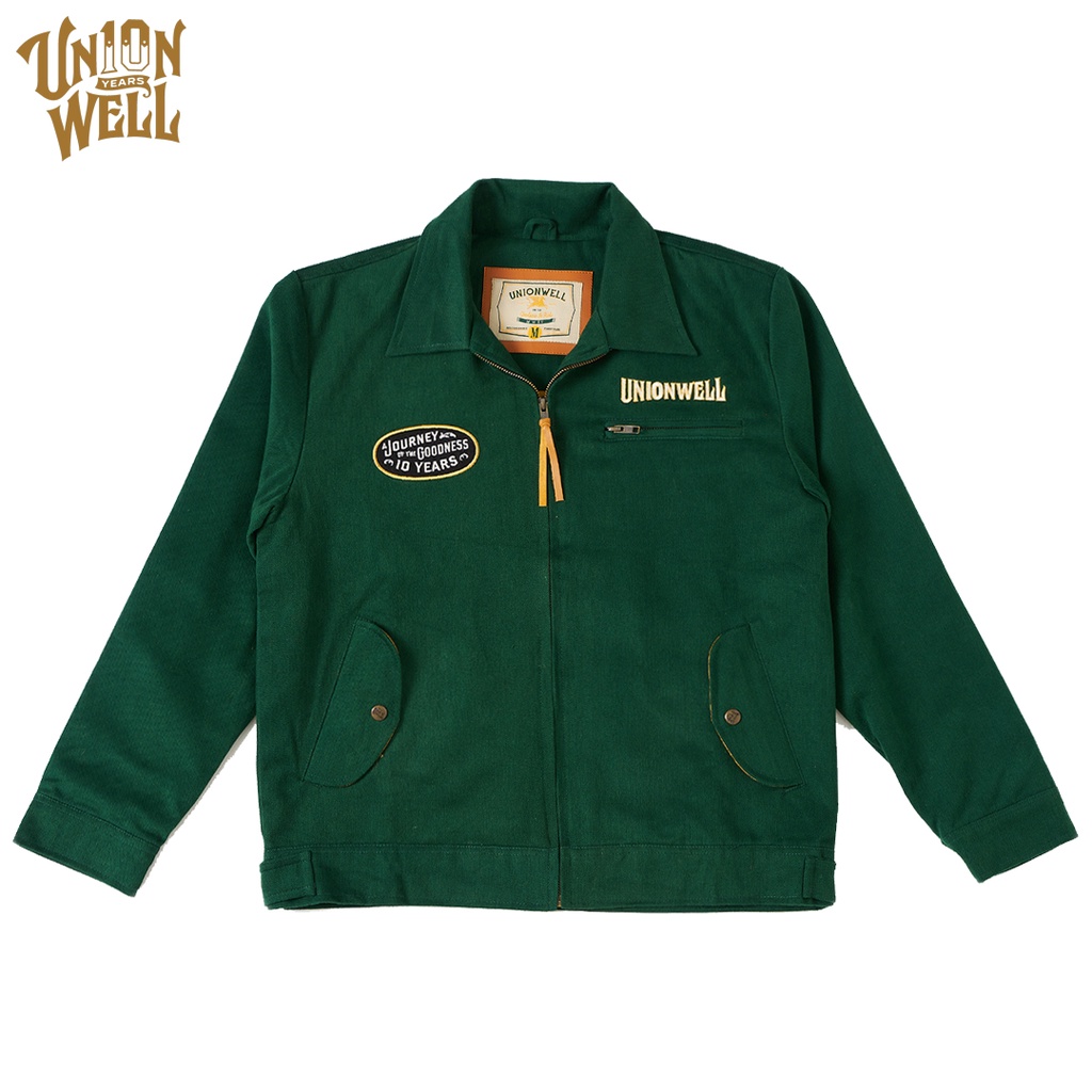 Jual Unionwell Work Jacket Journey Jacket Green | Shopee Indonesia