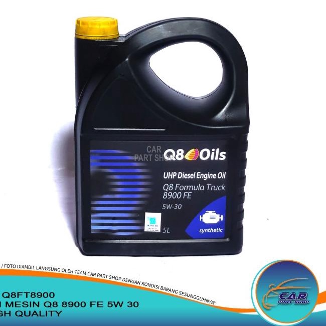 Jual OLI MESIN Q8 8900 FE 5W 30 HIGH QUALITY | Shopee Indonesia
