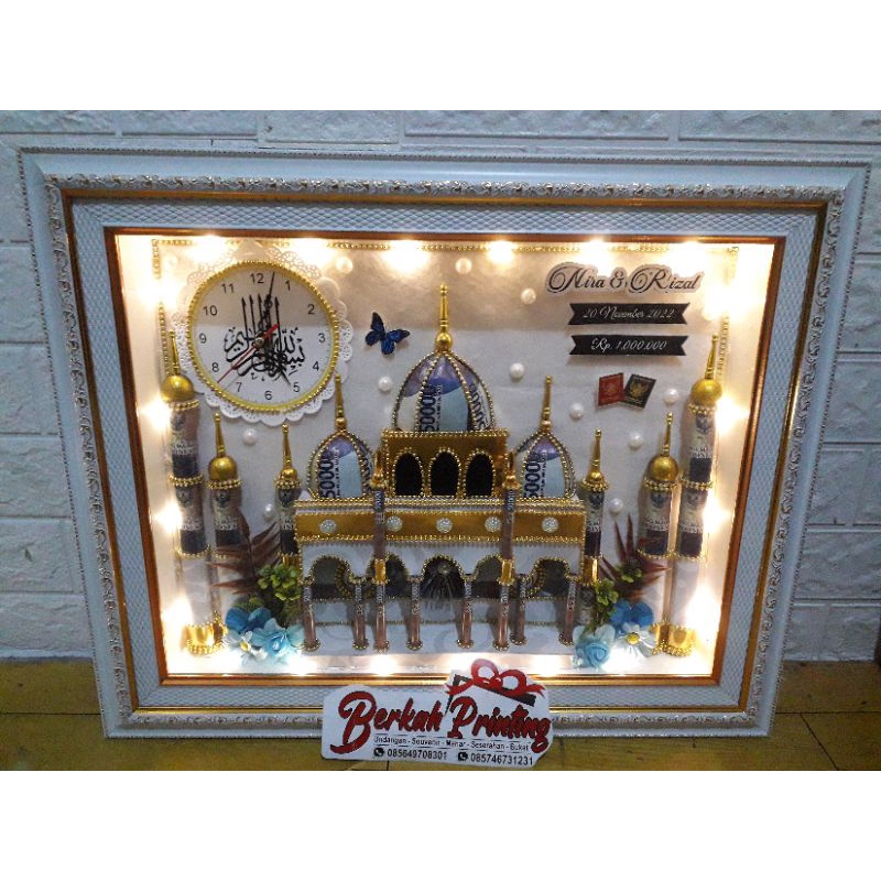 Jual Mahar masjid 3D / mahar islami / mahar masjid | Shopee Indonesia