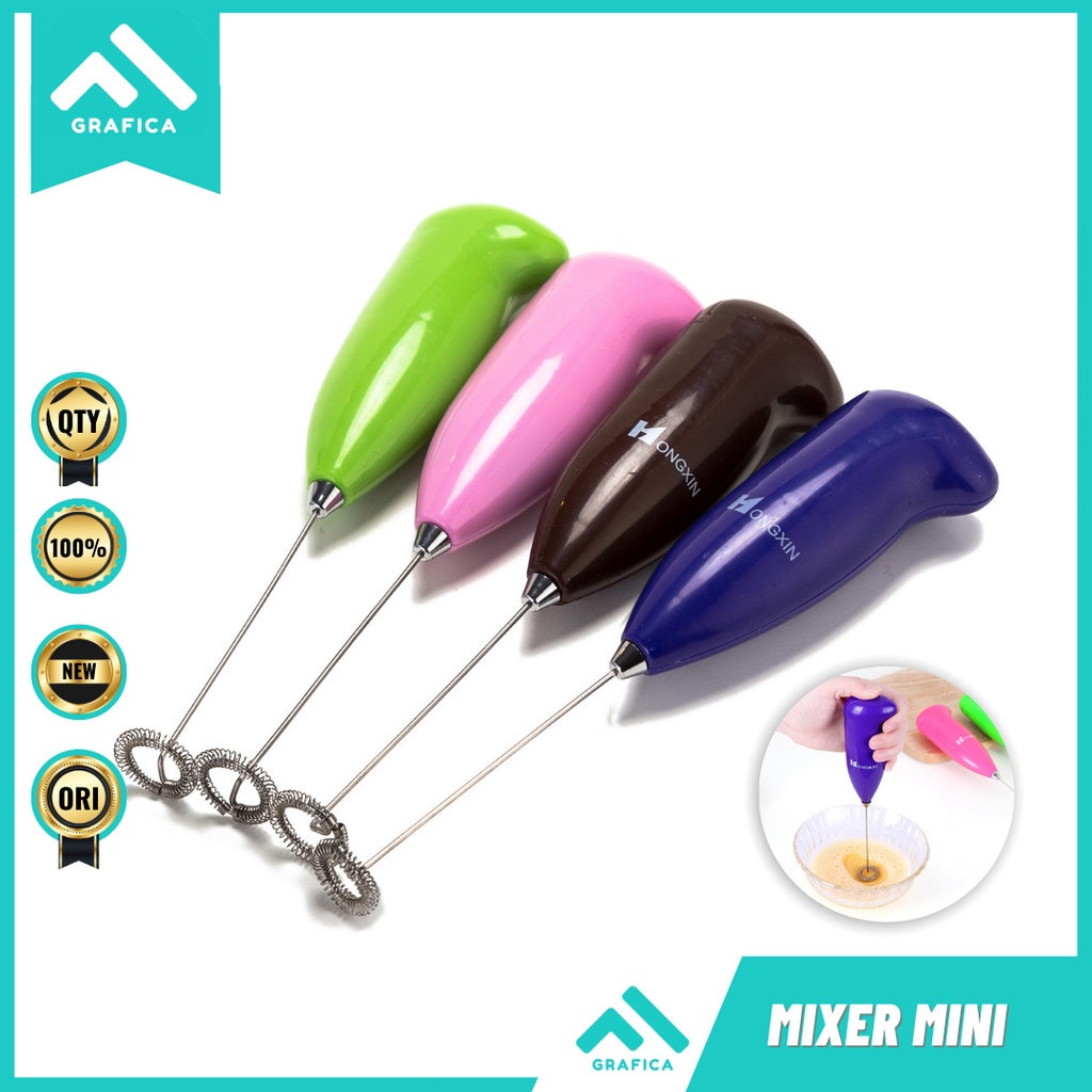 Jual MIXER HAND MINI KOCOKAN PENGADUK MINUMAN THE SUSU KOPI TELUR ...