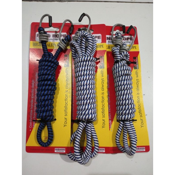 Jual Tali motor 3 meter/300cm/ tali ikat barang 3 meter/ Tali karet 3 ...
