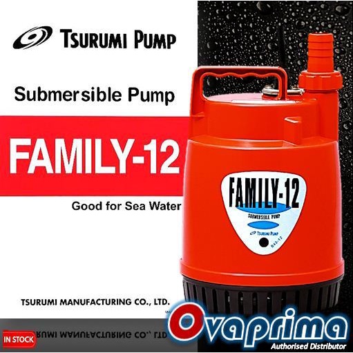 Jual Tsurumi Family12 Sea Pompa Air Tawar/Laut Submersible Water Pump ...