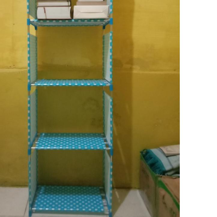 Jual (2KG) SHENAR RAK BUKU 1X5 SERBAGUNA RAKITAN/BONGKAR PASANG/ RAK ...