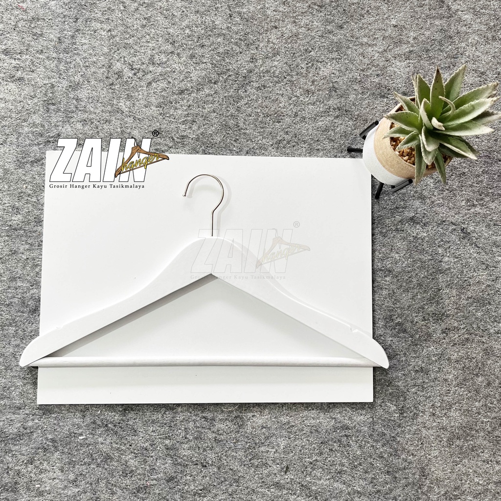 Jual HANGER KAYU DEWASA PUTIH PALANG | Shopee Indonesia