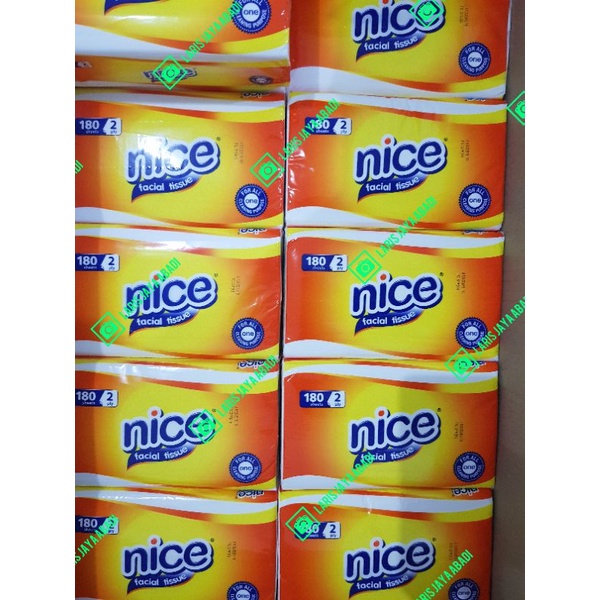 Jual Tissue Nice 180s / Tisu Wajah Lembut [Kemasan Baru] | Shopee Indonesia