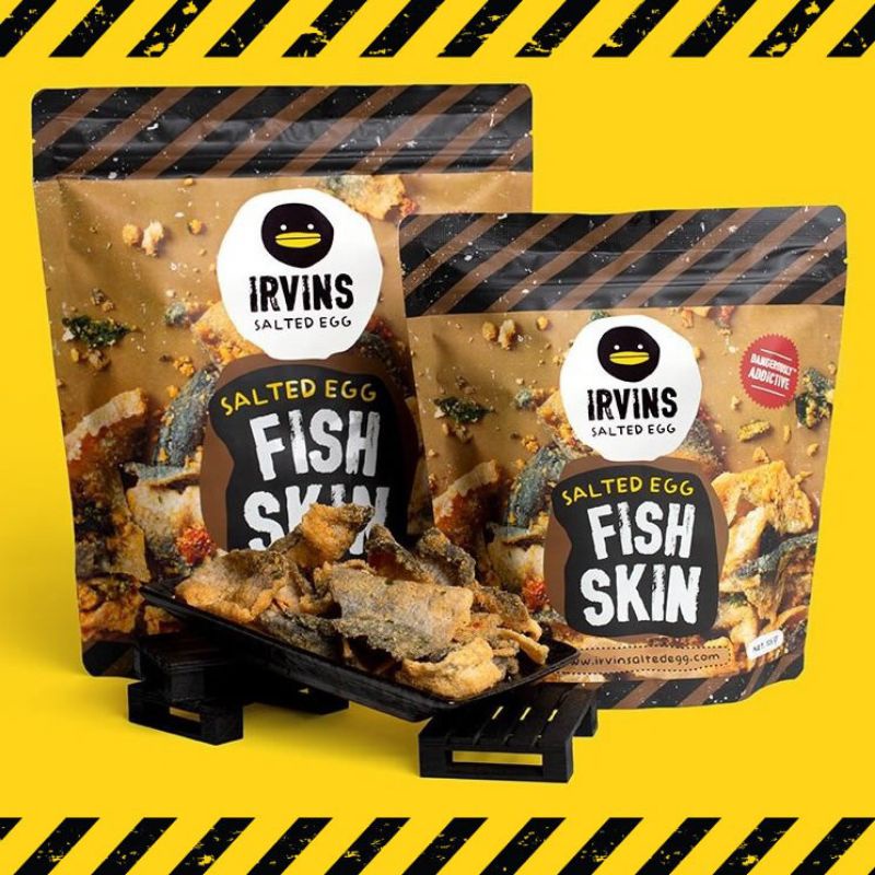 Jual irvins fish skin salted egg 105gram | Shopee Indonesia