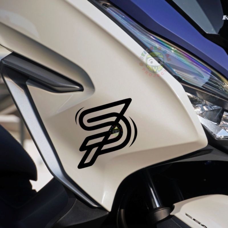 Jual Sticker sp edition logo Speed people cutting sticker 1pcs (REAL ...