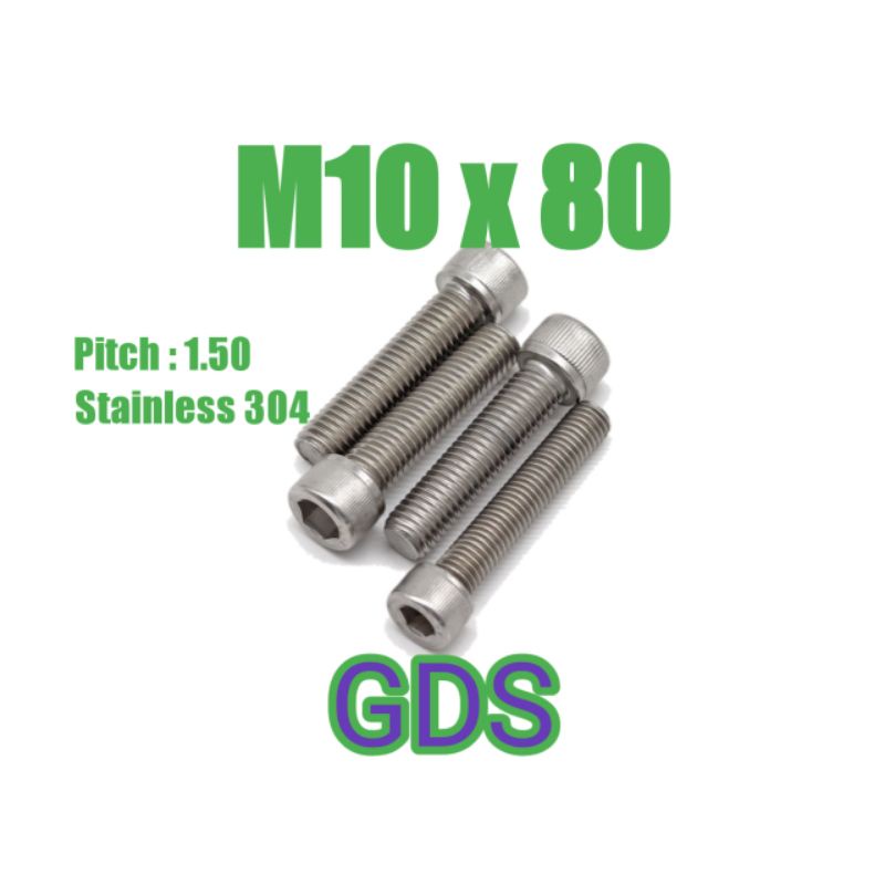 Jual Baut L Stainless M10 x 80 / Baut L Stainless 304 | Shopee Indonesia