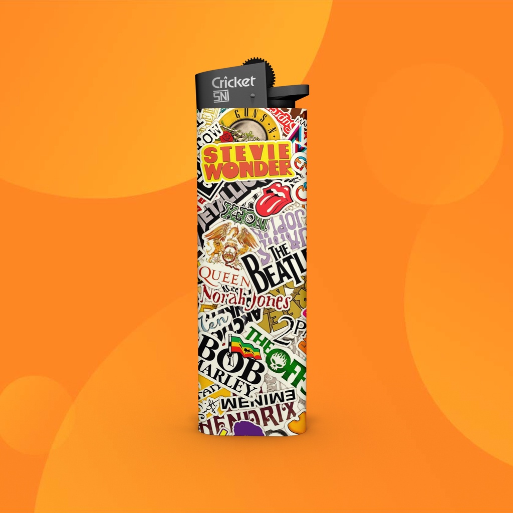 Jual [BM Lighter] Pop Art || Korek Api Aesthetic / Korek Api Cricket ...