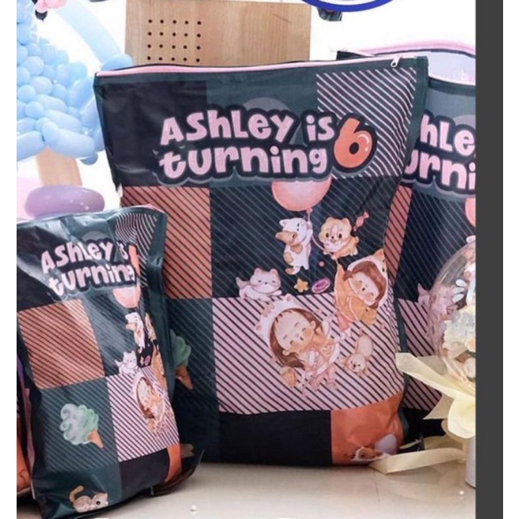 Jual pouch jumbo / tas bingkisan / Souvenir / tas ultah / goodie bag ...