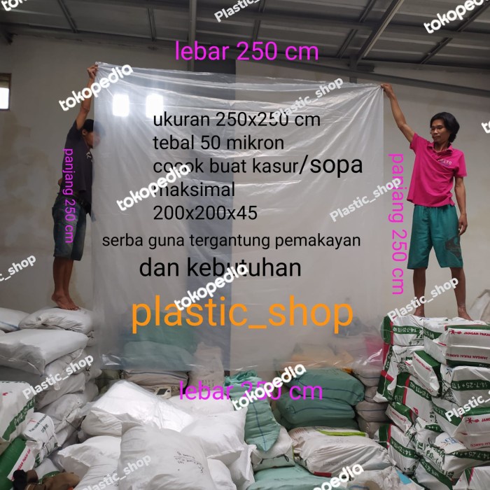 Jual Pembungkus Jumbo Besar Model Karung 250X250 Cm Super Packing ...