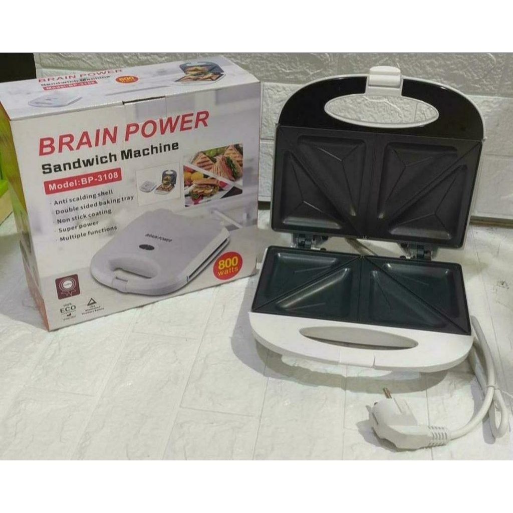 Jual Sandwich Maker BP3108 Mesin Pemanggang Roti | Shopee Indonesia