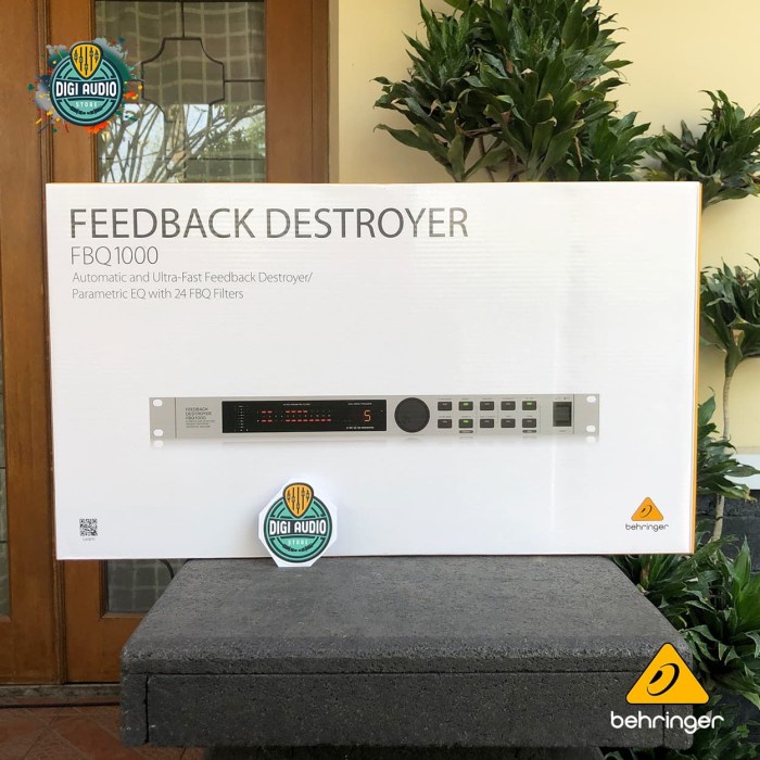 Jual Behringer Fbq1000 [ Fbq 1000 ] Feedback Destroyer & Parametric Eq ...