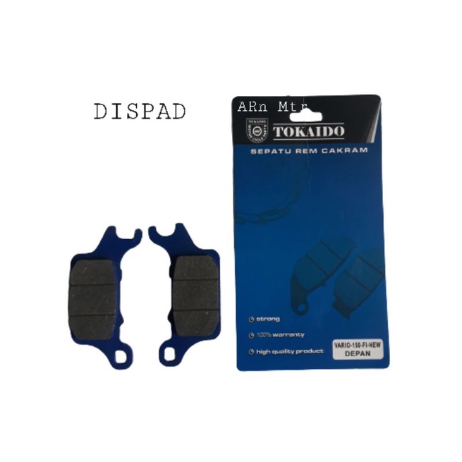 Jual Dispad Kampas Cakram Depan Vario 150 Fi new Tokaido | Shopee Indonesia
