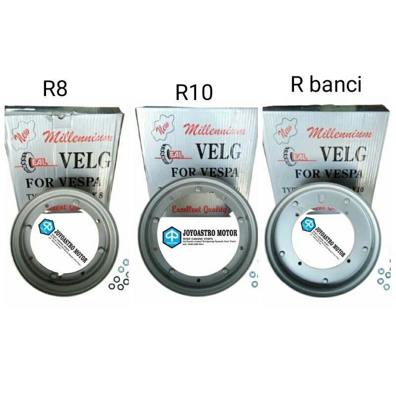 Jual Velg vespa ring 8 10 banci super sprint ps px exclusive excel ...