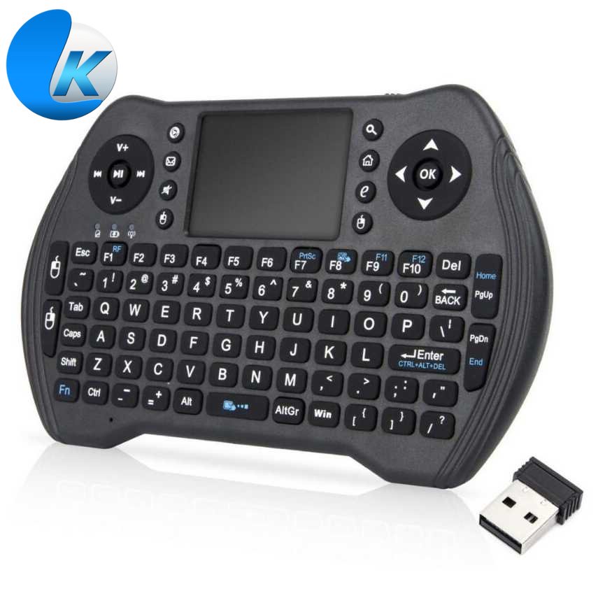 Jual Keyboard Wireless 2.4GHz with Touchpad - MT10 [ Kafii ] | Shopee ...