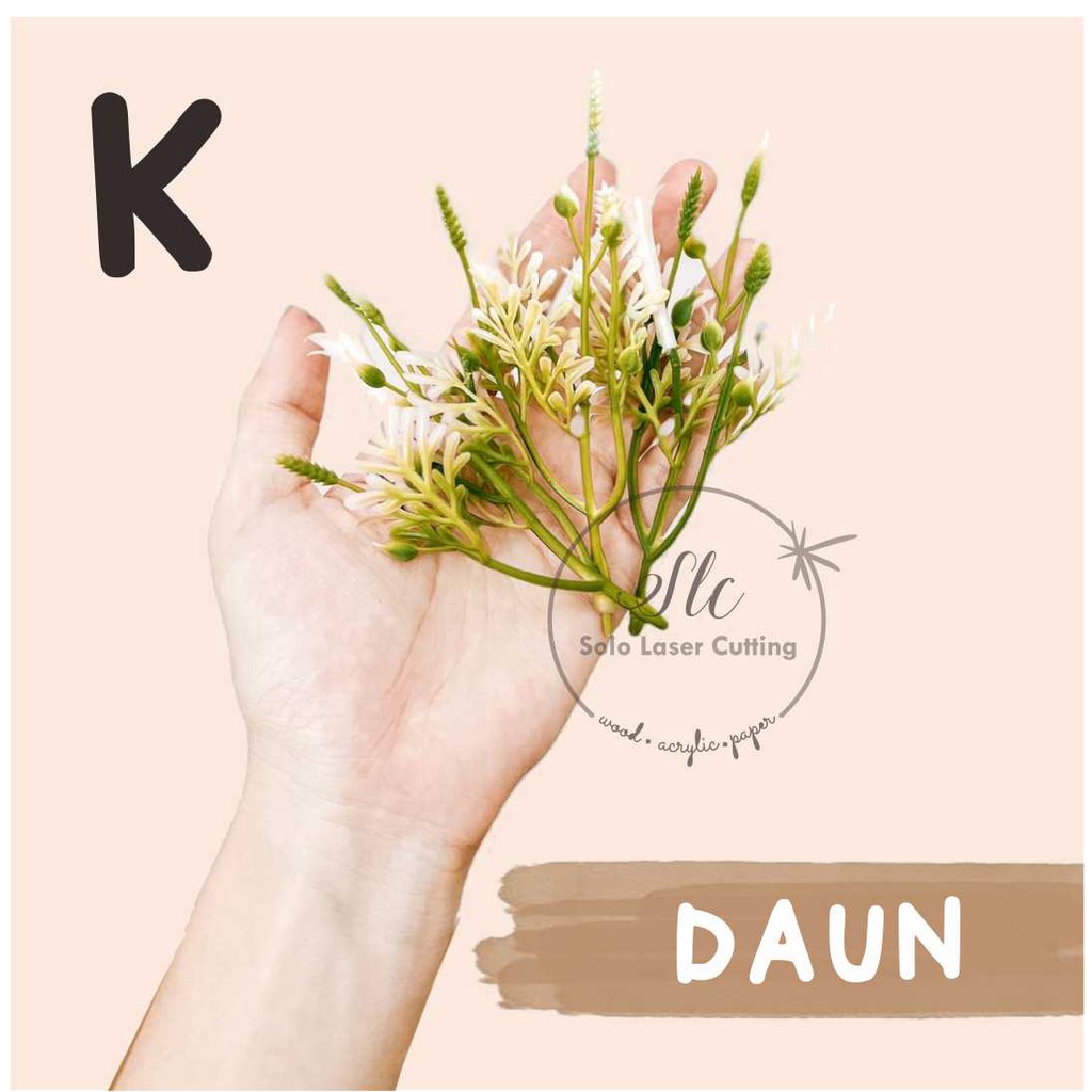 Jual HELAI DAUN HIASAN BUNGA VARIASI BAHAN MAHAR Mahar Rustik / Mahar ...