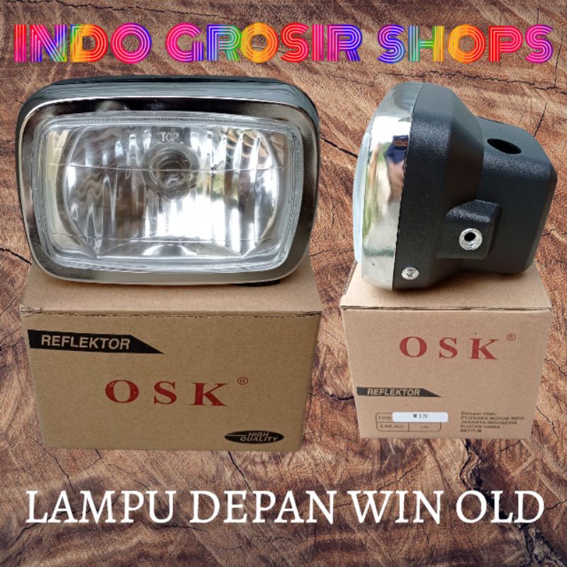 Jual Lampu depan headlamp Honda win Gl 100 gl 125 bisa buat batok ...