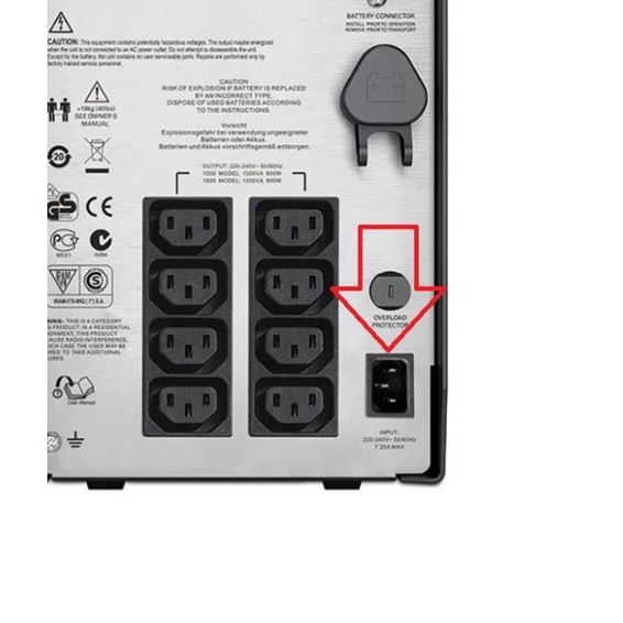 Jual Kabel power ups kabel power server kabel power cord c13 to Ac 3 ...