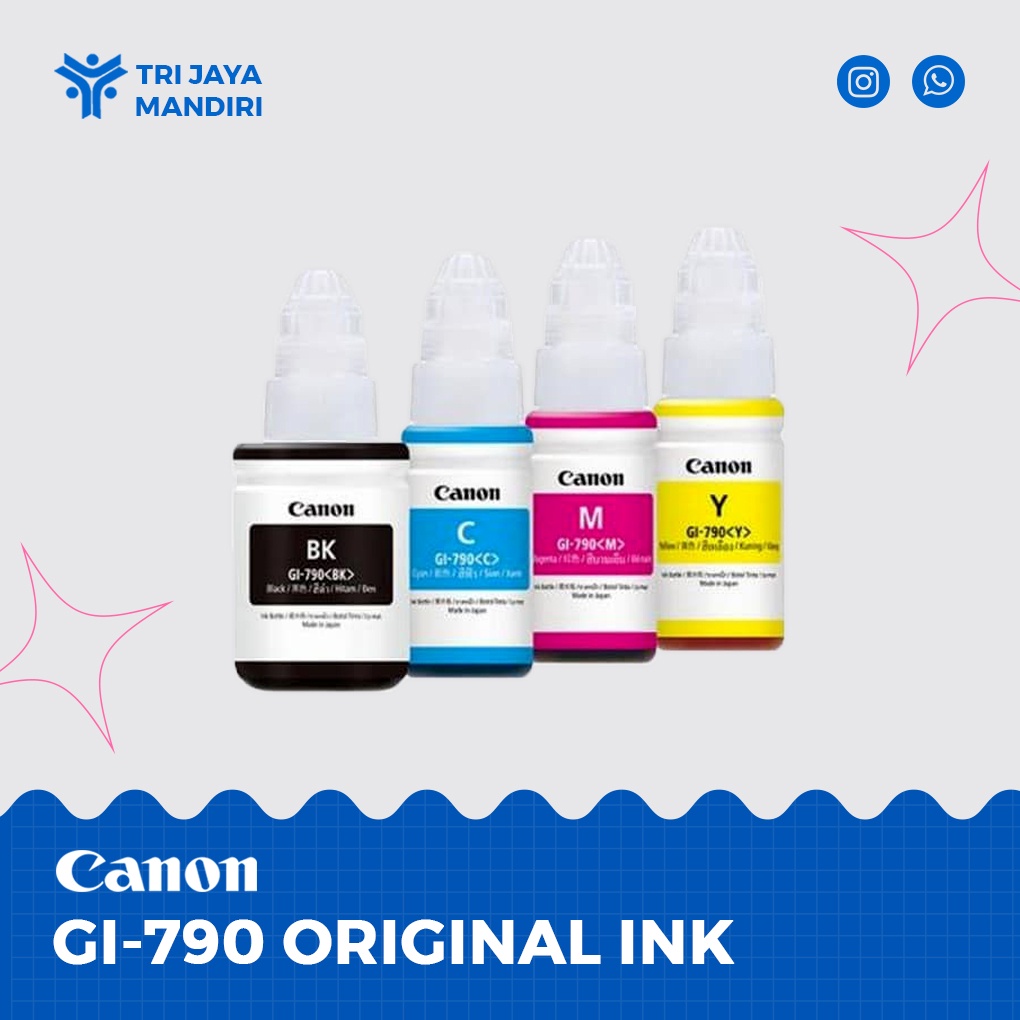 Jual Tinta Canon GI-790 Original G1000 G1010 G2000 G2010 G3000 G3010 ...