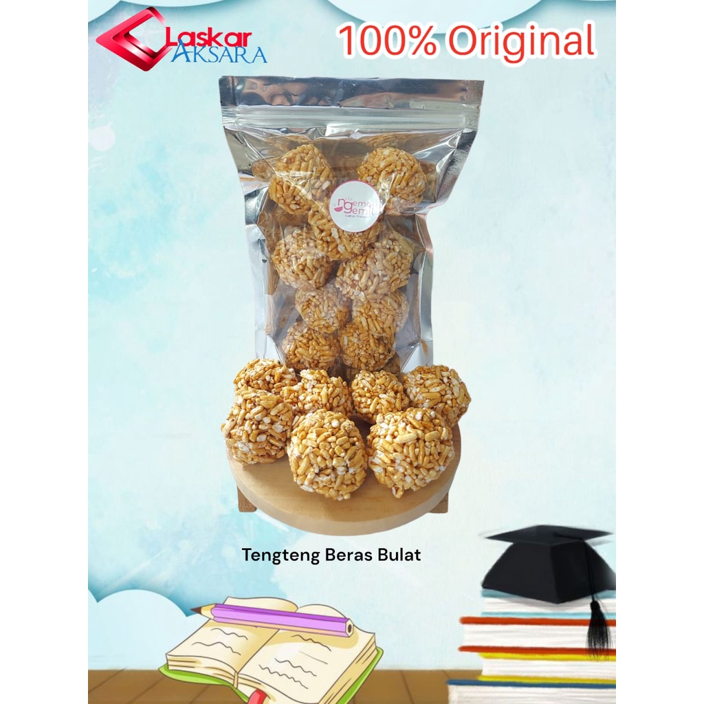 Jual Teng Teng Beras Bulat Gipang Bulat Original / Premium | Shopee ...