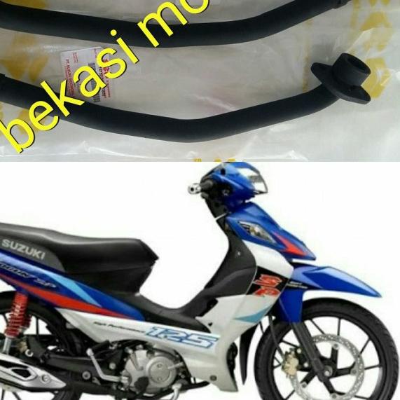 Jual pipa pipe leher knalpot suzuki shogun 125 SP FL RR ROBOT original ...