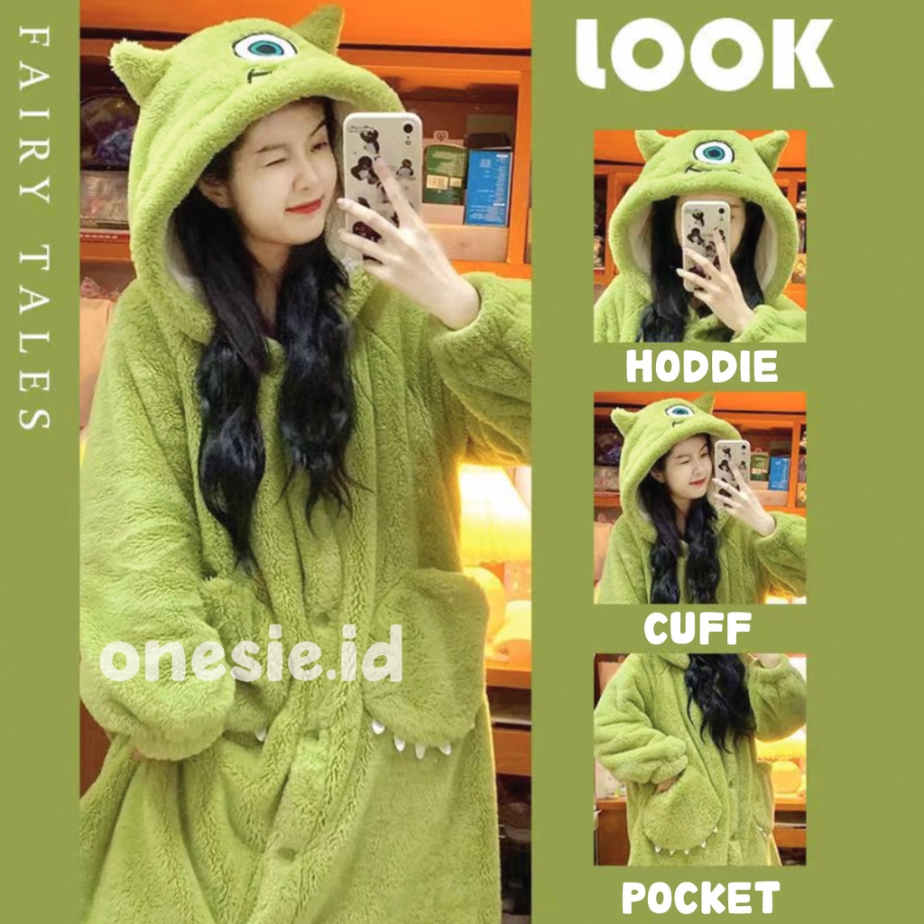 Jual MIKE ONESIE BAJU TIDUR KOSTUM DASTER PIYAMA KIGURUMI | Shopee ...