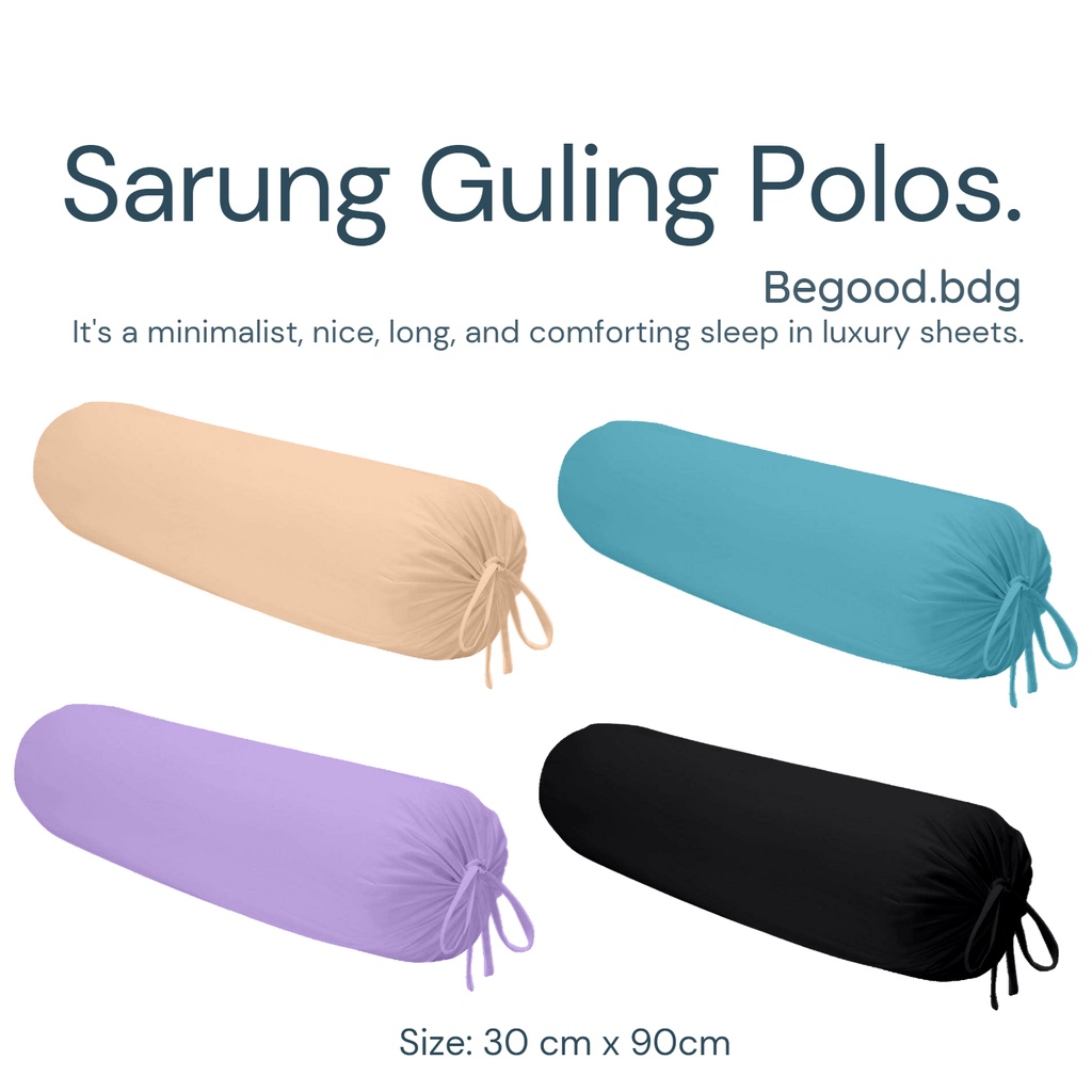 Jual Sarung GulingPolos Begood.bdg - Aesthetic Premium Standar Size ...