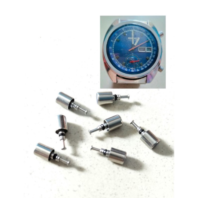 Jual Push button Jam Seiko Pepsi Tombol Seiko stopwatch | Shopee Indonesia