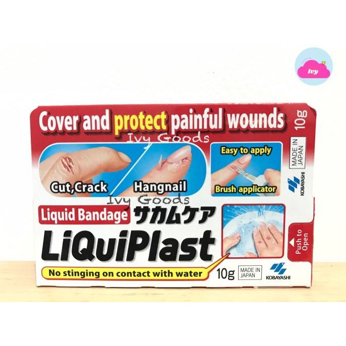 Jual Kobayashi SakamuCare Liquid Bandage Plester Luka LiquiPlast 10gr ...