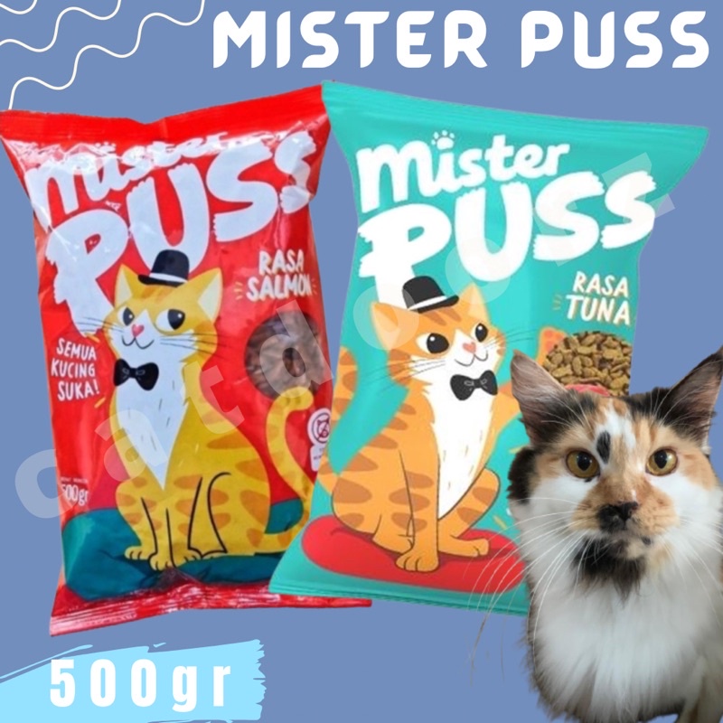 Jual MISTER PUSS Pakan Kucing dryfood termurah 500gr | Shopee Indonesia