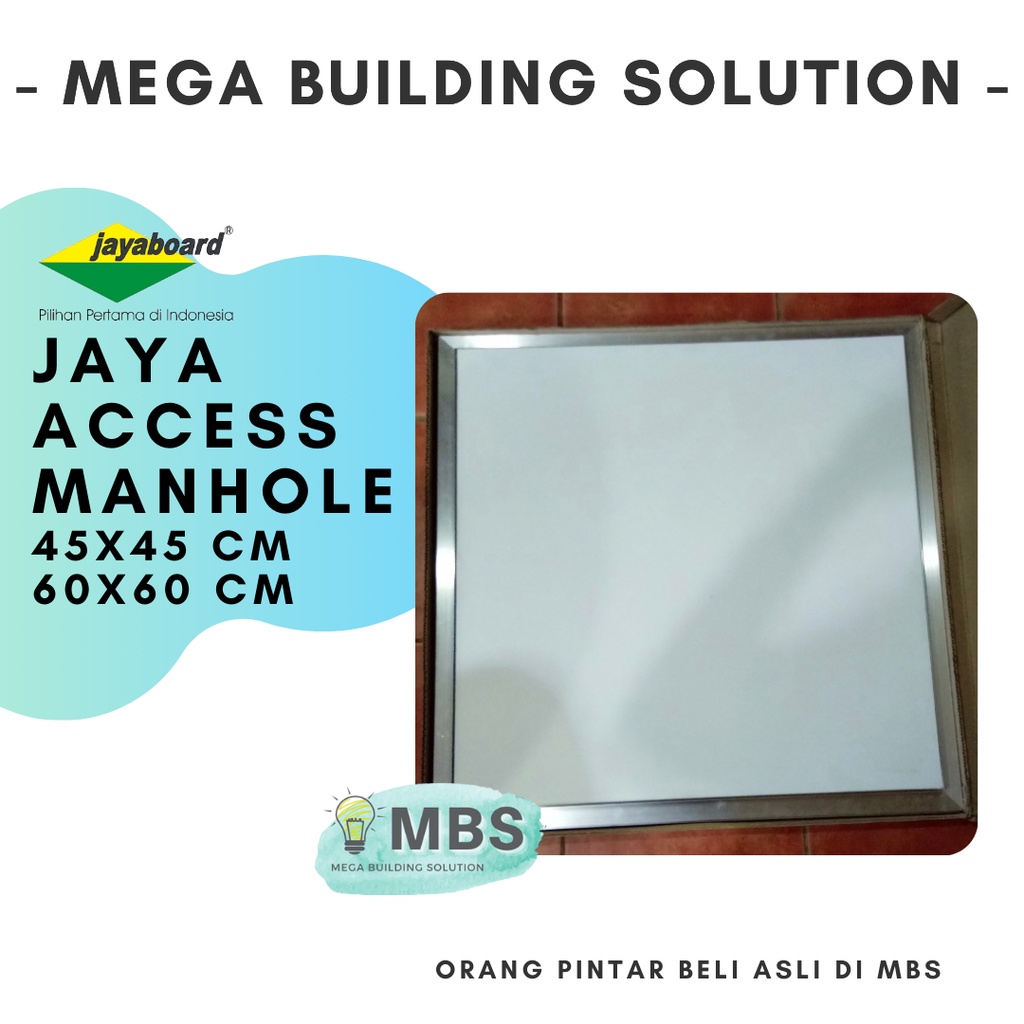 Jual MANHOLE JAYA ACCESS 45x45cm Jayaboard - Access Panel Plafon ...