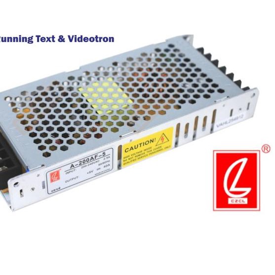 Jual High Quality Power Supply 5V 40A Super SLIM 3CM (CZCL) | Shopee ...
