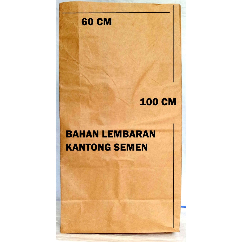 Jual Bahan Kantong Semen Lembaran 100 X 60 CM > Bahan Zak Lembaran > Kertas Kantong semen ...
