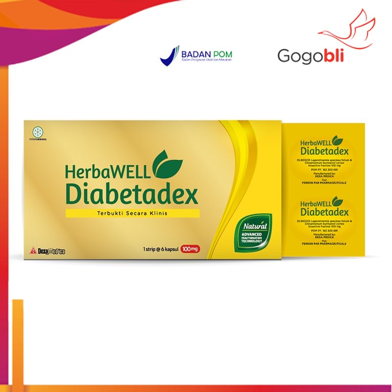 Jual Diabetadex 1 Strip@6 Kapsul | Shopee Indonesia