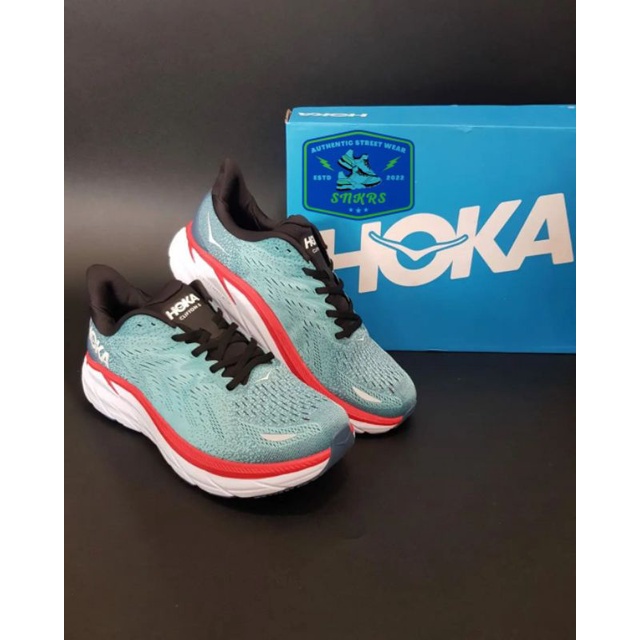 Jual HOKA ONE ONE CLIFTON 8 SEPATU RUNNING TRAIL HOKA SEPATU RUNNING ...