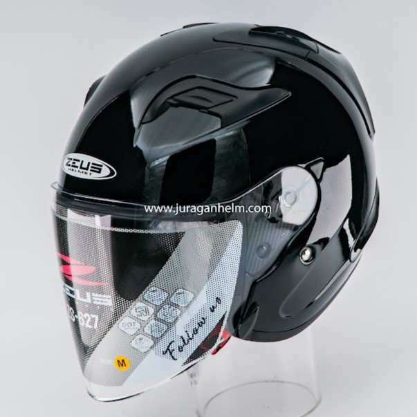 Jual Zeus ZS627 BLACK Glossy | Shopee Indonesia